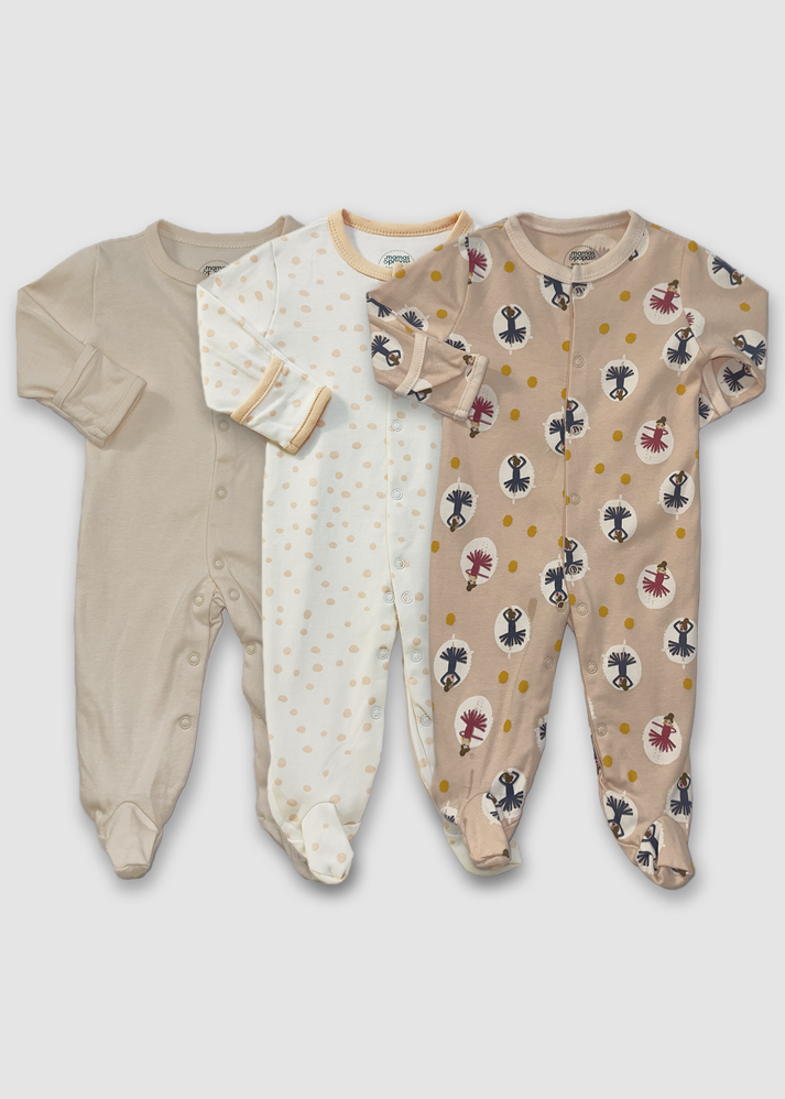 Full Rompers (Pack of 3) – Pookie